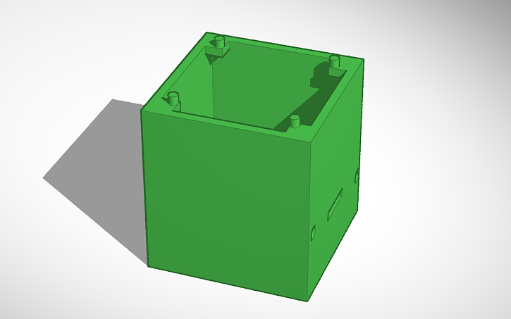 3D design colorsensor case, kassen - Tinkercad