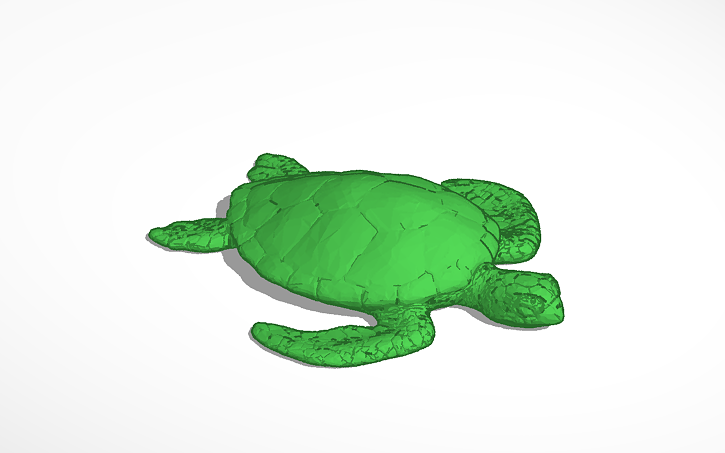 3D design Copy of Sea Turtle - Tinkercad