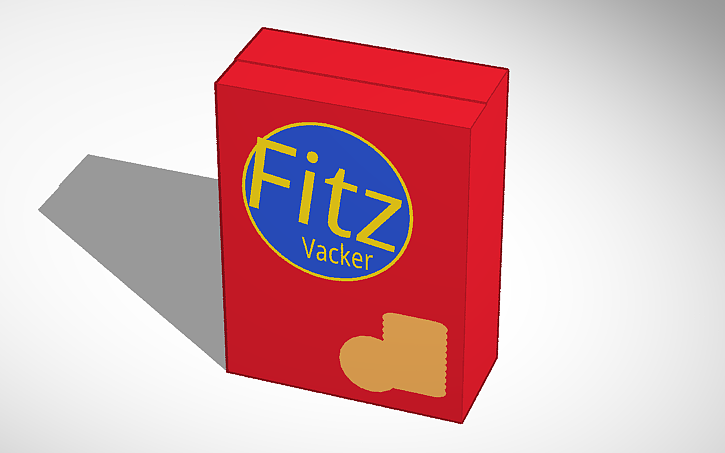 3D design Fitz Vacker The Ritz Cracker | Tinkercad