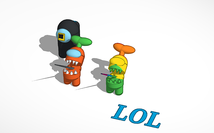 3D design smallest among us character in the known universe | Tinkercad