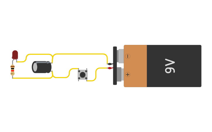 Circuit Design Capacitor Tinkercad
