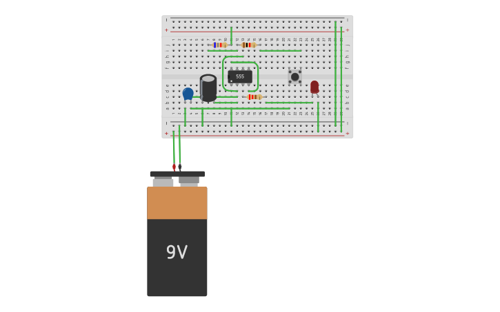 Circuit design Ejercicio AR - Tinkercad