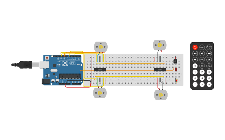 Circuit Design Third Quarter Practical Test Tinkercad