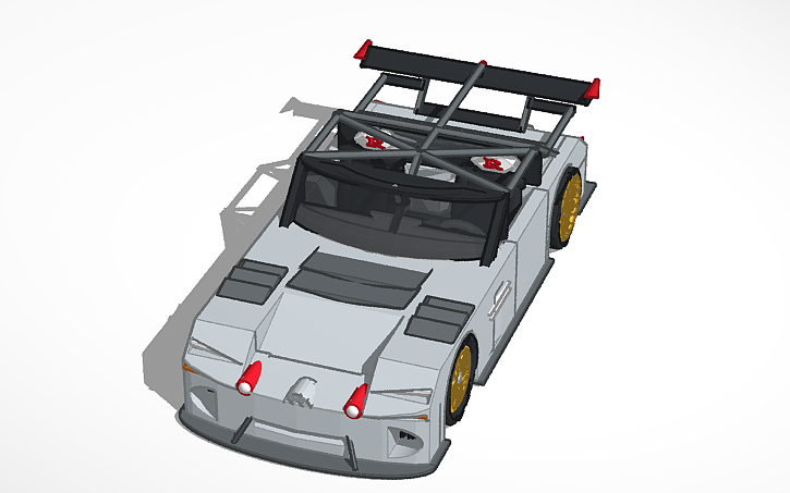 3D design Sport car (Poyde,M7-R) - Tinkercad