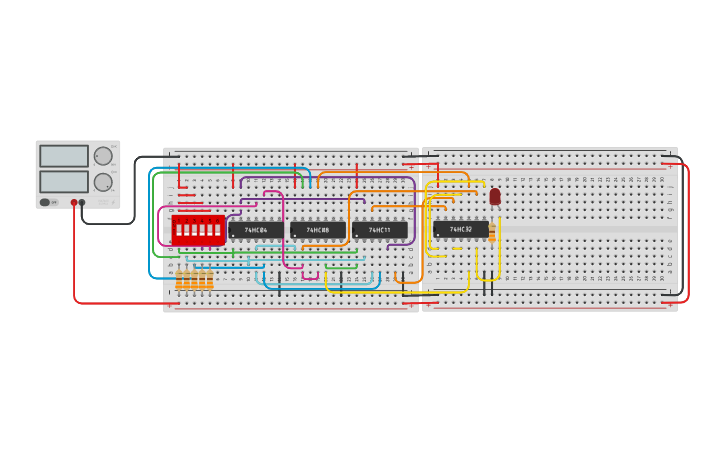 Circuit design Informe 4 parte 1 | Tinkercad