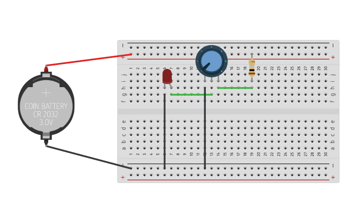 Circuit design exercicio 7 - Tinkercad