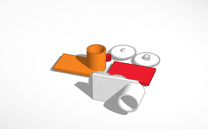 3D design gears - Tinkercad