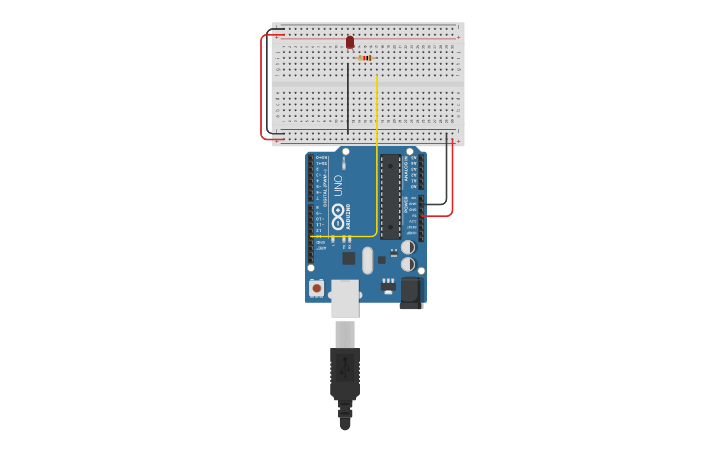 Circuit design led | Tinkercad