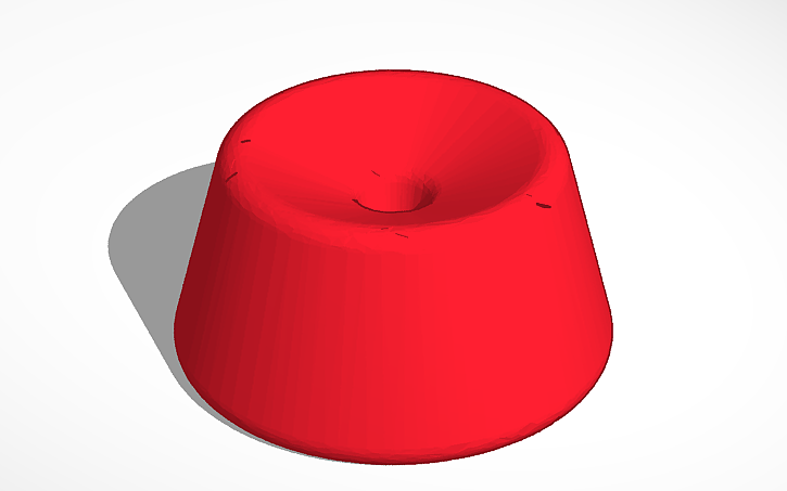 3d Design Apple Pen Holder Tinkercad