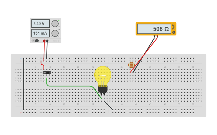 Circuit Design Ldr Tinkercad