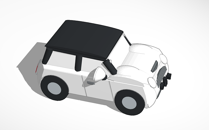 3D design Uncle Gary's Mini Cooper - Tinkercad