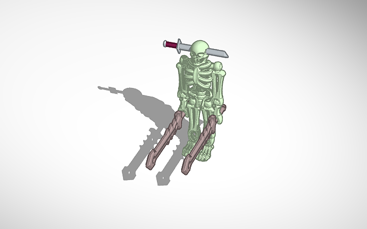 3D design Killer Skeleton - Tinkercad