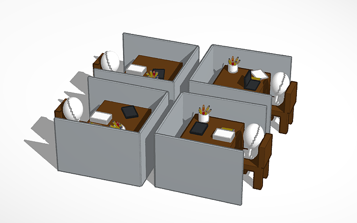3D design office - Tinkercad