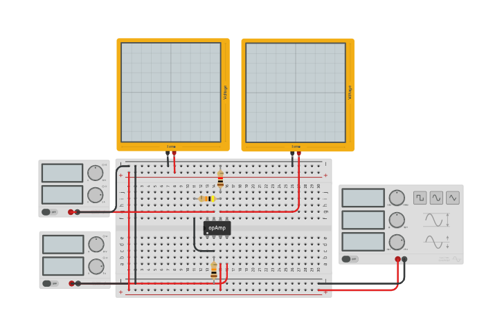 Circuit Design Rangkaian Closed Loop Non Inverting Op Amp Rahmat Abdil