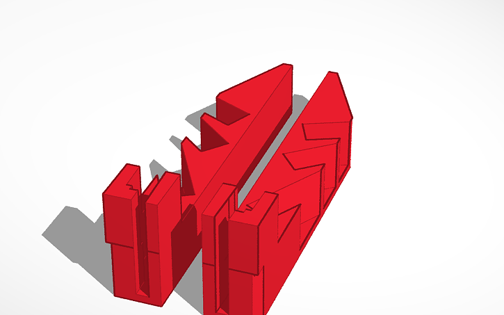 3D design Thinkpad Tablet 2 keyboard holder - Tinkercad