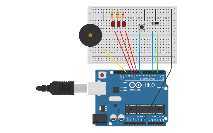 Circuit Design Pushbutton Switch E Buzzer Tinkercad
