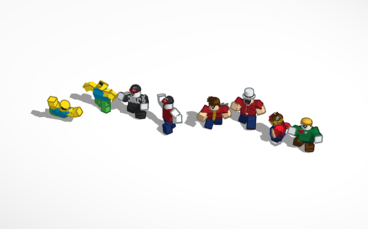 3D design roblox figures - Tinkercad