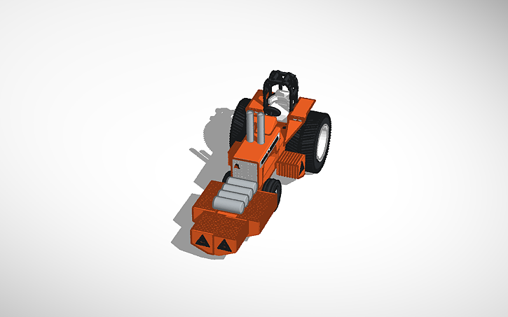 3D design Pro Stock Allis Chalmers 220 pulling tractor (updated ...