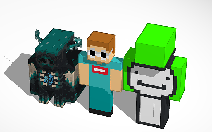 3D design Copy of Georgenotfound skin model | Tinkercad