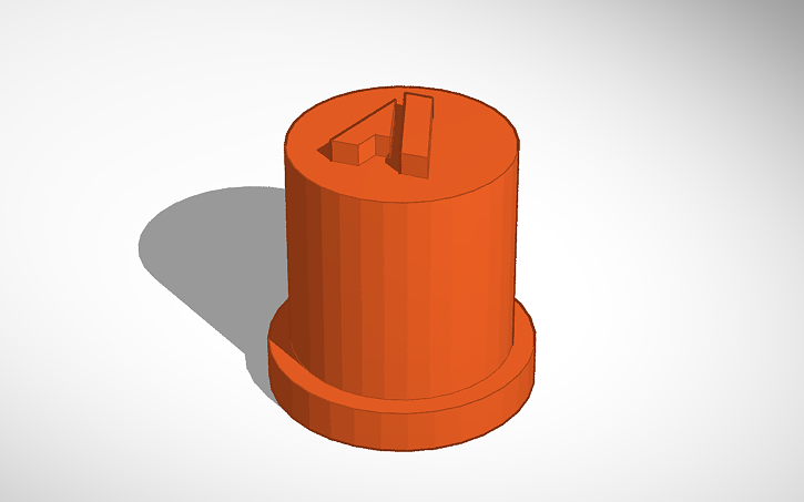 3D design Abbas 3D KNOB - Tinkercad