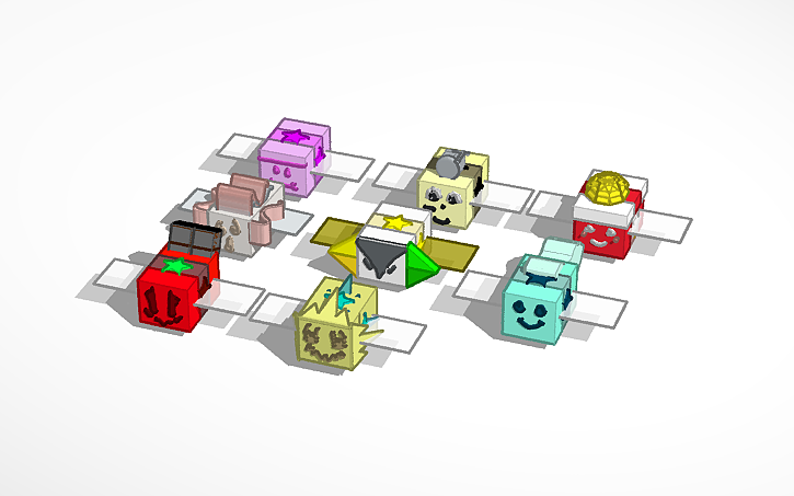 3D design bee swarm simulator gifted bees part 6 - Tinkercad