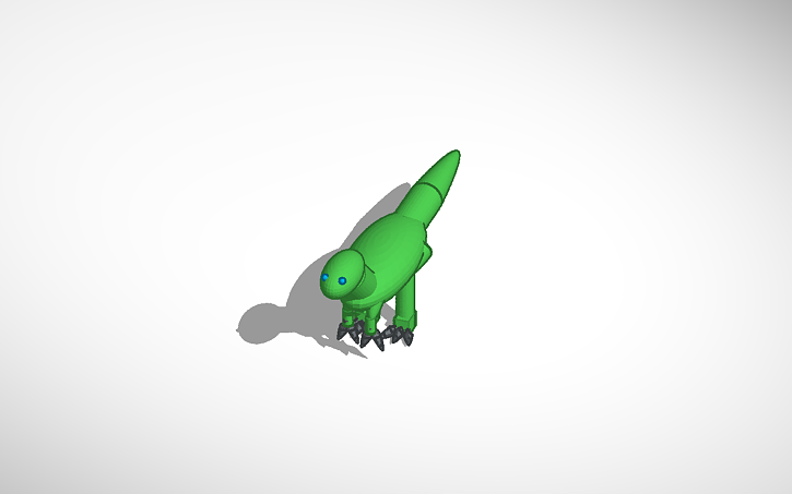 3D design T-REX | Tinkercad 3D design T-REX | Tinkercad