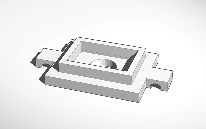 3D design Reely Carbon Fighter Front Electrical Box (top) - Tinkercad