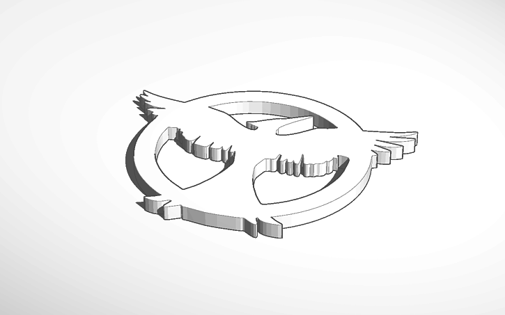 3D design Mockingjay 1 - Tinkercad