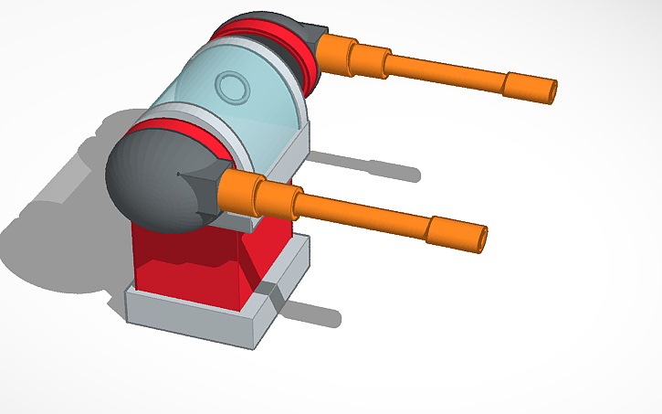 3D design Turret | Tinkercad