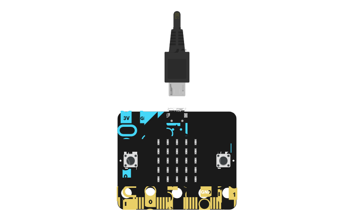 Circuit design microbit - Tinkercad