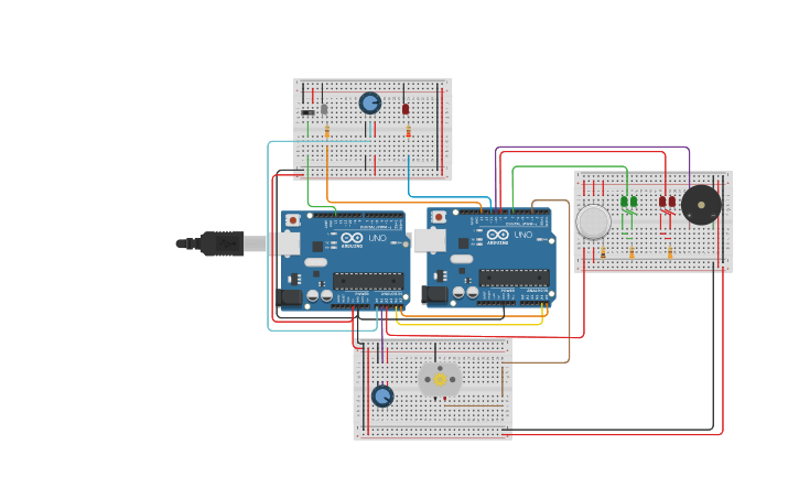 Circuit Design Arduino I2c Tinkercad 5456
