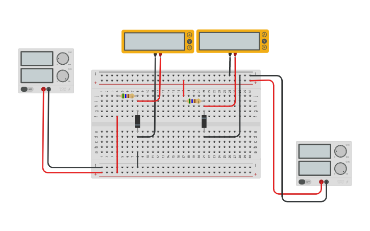 Circuit design Zener Diode | Tinkercad