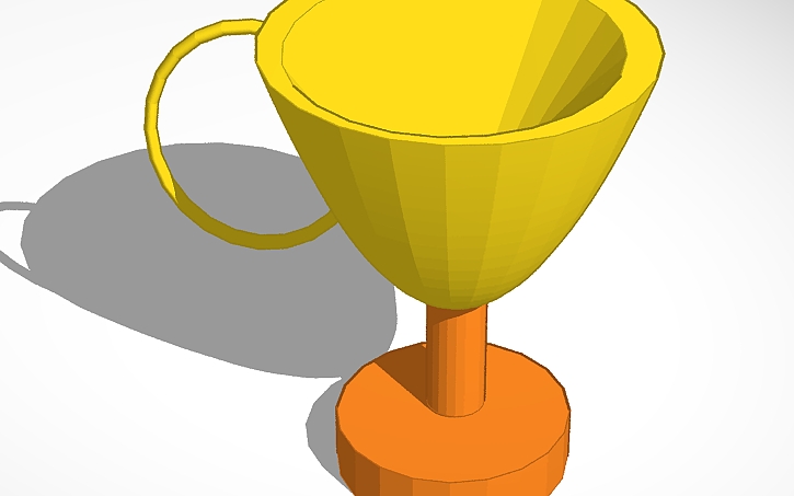 3D design Trophy | Tinkercad