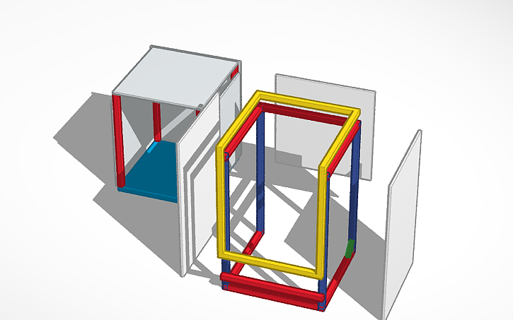 3d Design 3d Printer Enclosure Tinkercad