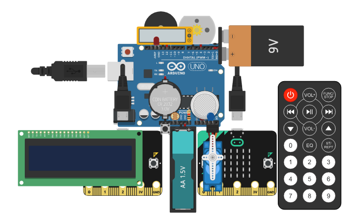 Circuit design Some complex thingy - Tinkercad