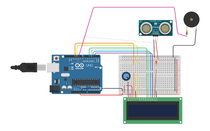 Circuit design 28 | Tinkercad