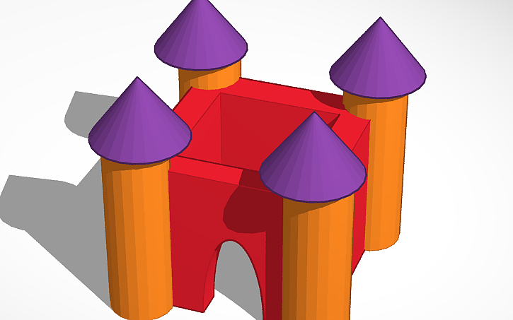 3D design Castle | Tinkercad