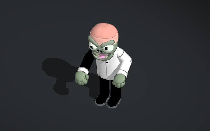 3D design Dr zomboss full body - Tinkercad