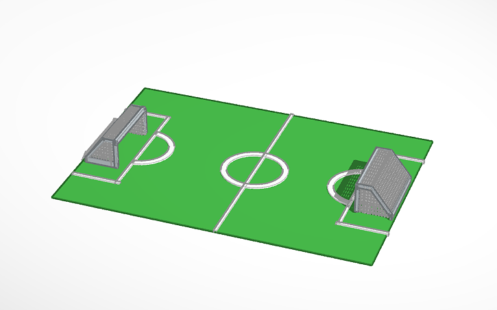 3D Design Hi Soccer Field Tinkercad 3d-design-hi-soccer-field-tinkercad