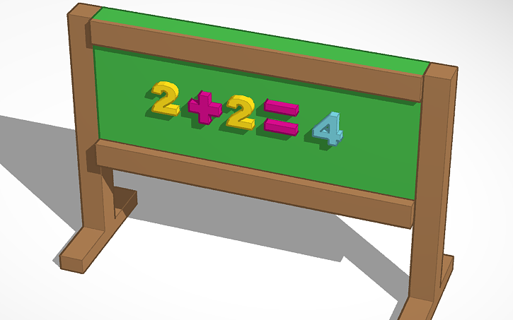 3D design board - Tinkercad