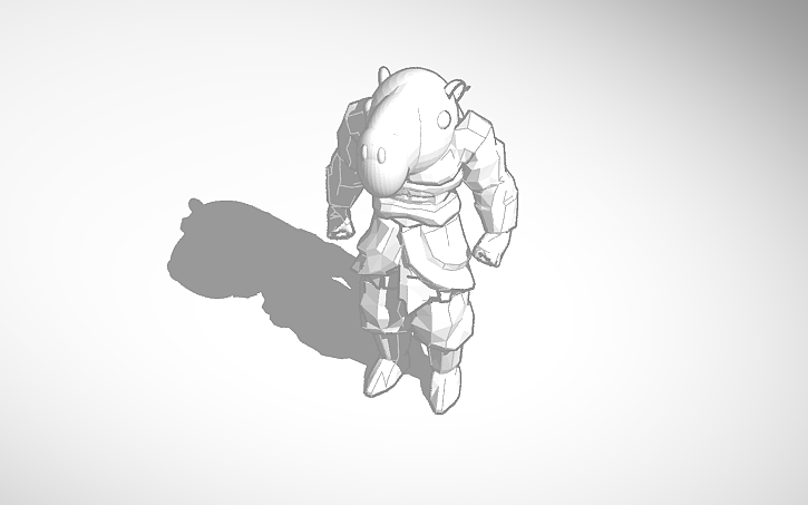 3D design Buff Capybara - Tinkercad