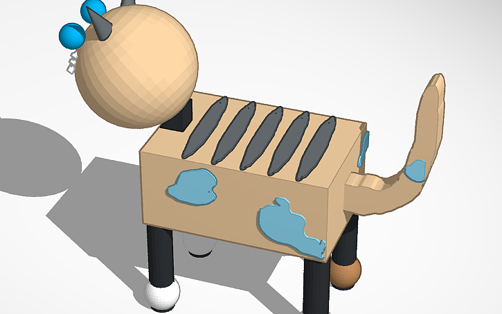 3D design Cat - Tinkercad