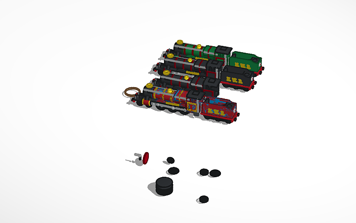 3D design Freelance steam engine | Tinkercad