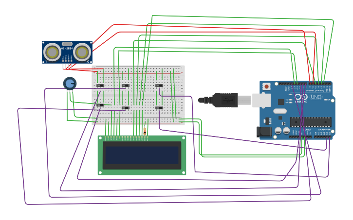 Circuit design ACC - Tinkercad