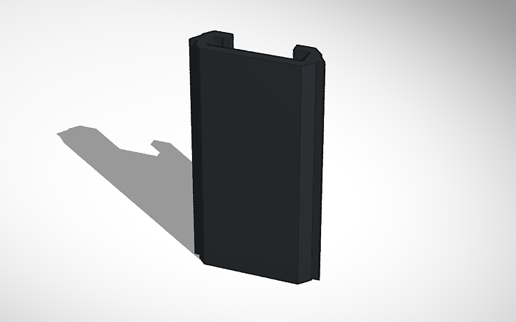 3d Design Nerf Attachment Rail Tinkercad