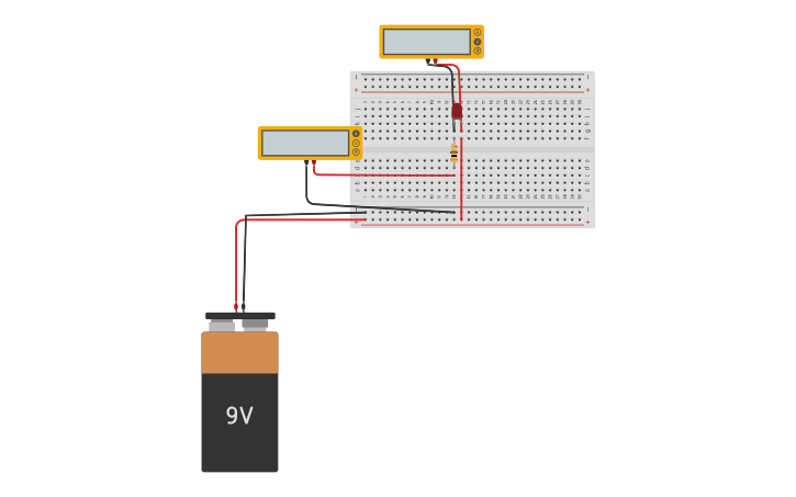 Circuit design LED CIRCUIT | Tinkercad