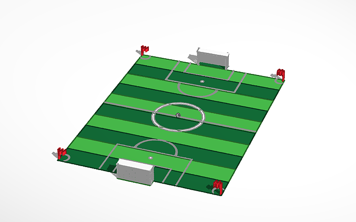 3D design Football - Tinkercad
