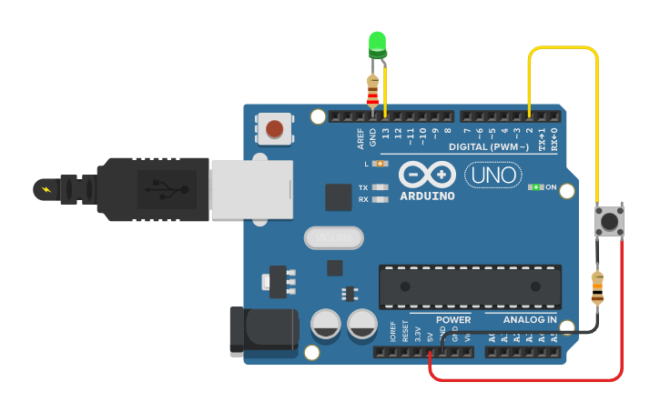 Circuit Design Switch Tinkercad