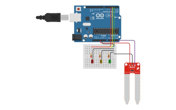 Circuit design soil-moisture-sensor-schematics - Tinkercad