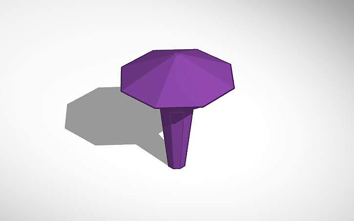 3D design Rihanna's Spinning top tutorial - Tinkercad